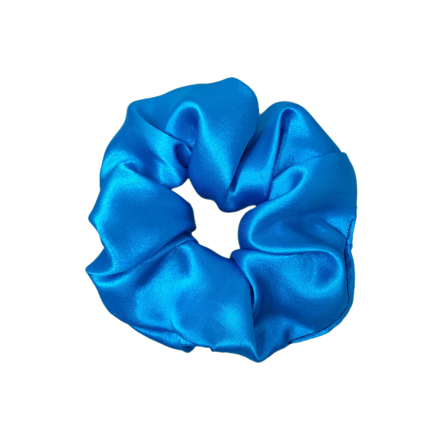 Small Neon Blue Scrunchie (23-12a Scrunchie) – Anokhiada.com